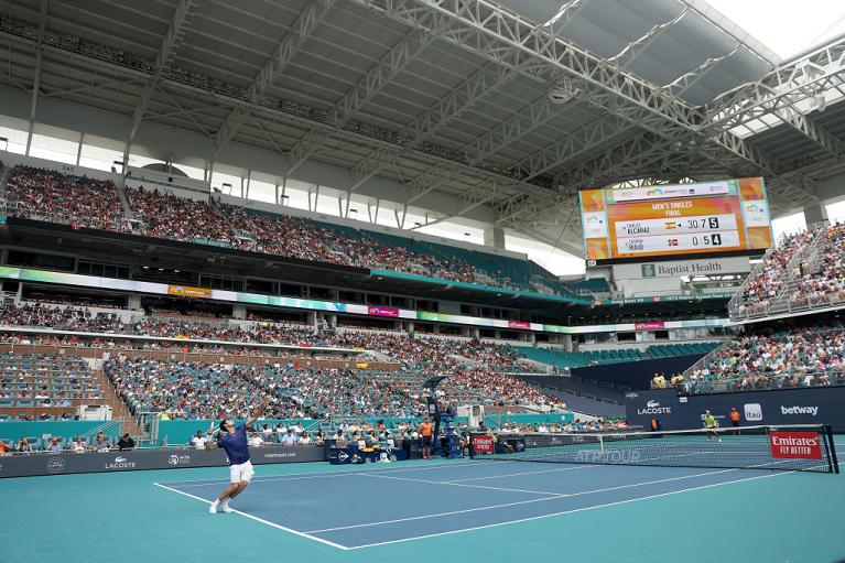 Masters 1000 Miami, alle 9 il match del giorno in differita